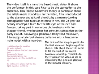 Poison Music Video Analysis | PPT