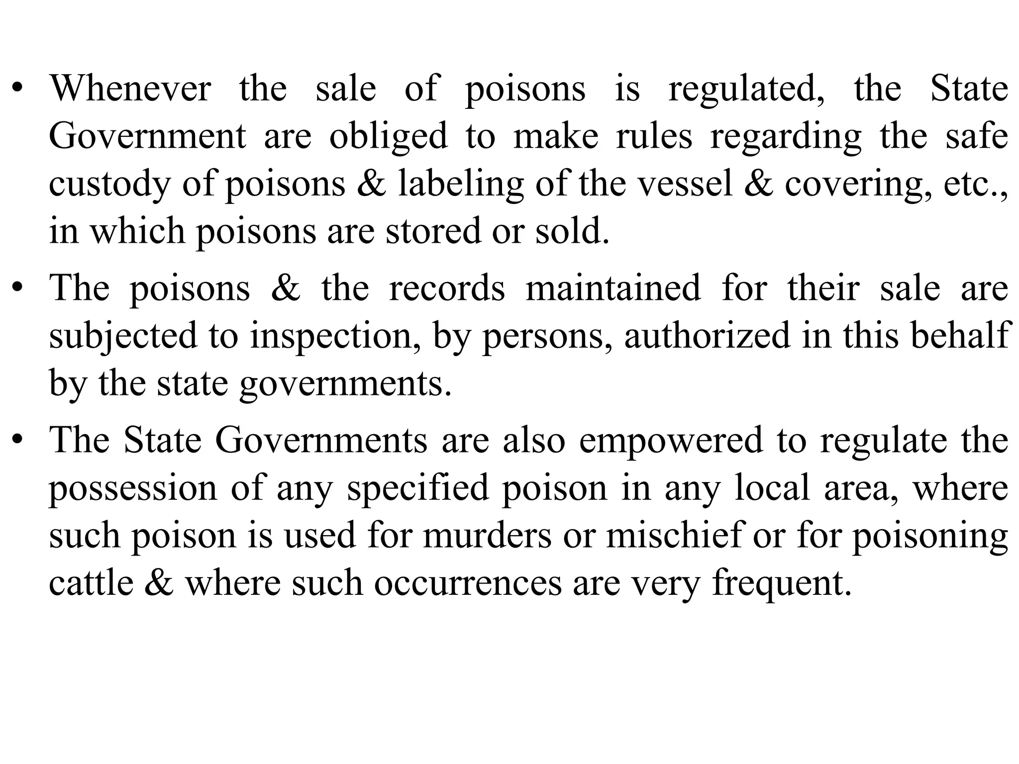 Poison act - Pharma Jury | PPT