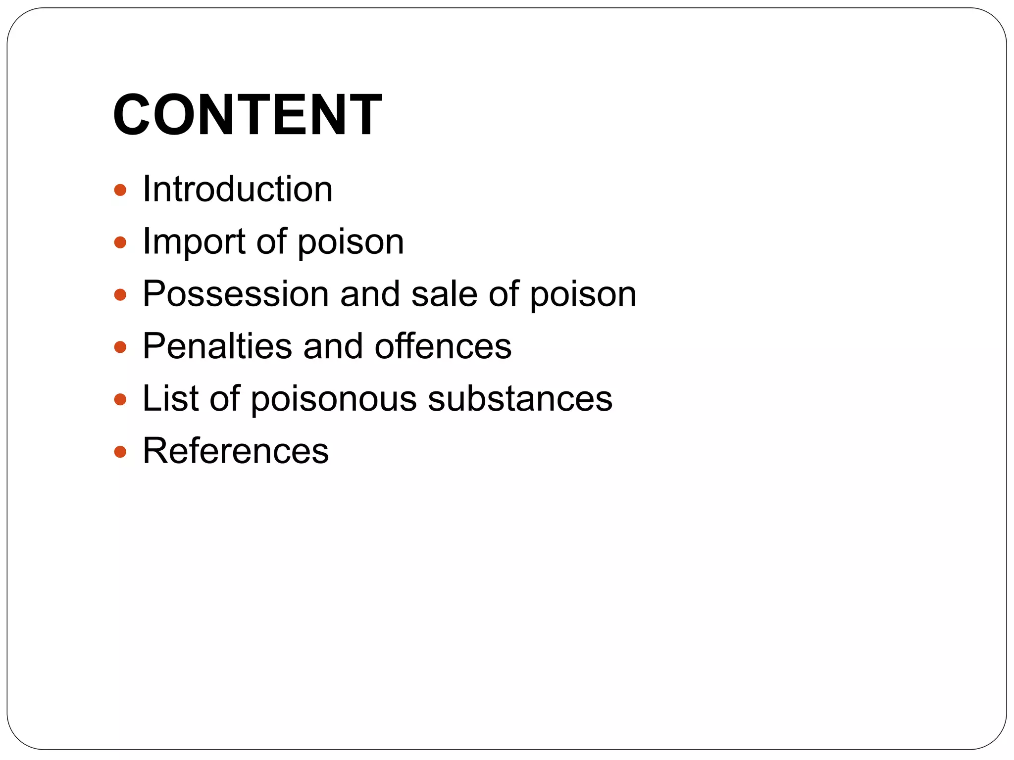 Poison act,1919 | PPTX