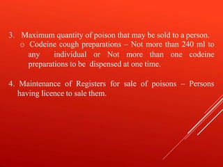 Poison act 1919 | PPTX