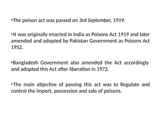 Poison Act 1919.pptxxxxxxxxxxxxxxxxxxxxxxxxxxxxxxxxxxx | PPT