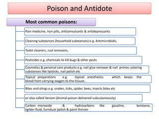Antidote For Poison