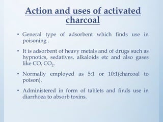 Poison and antidotes | PPTX