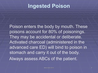 Poison and substance abuse | PPT
