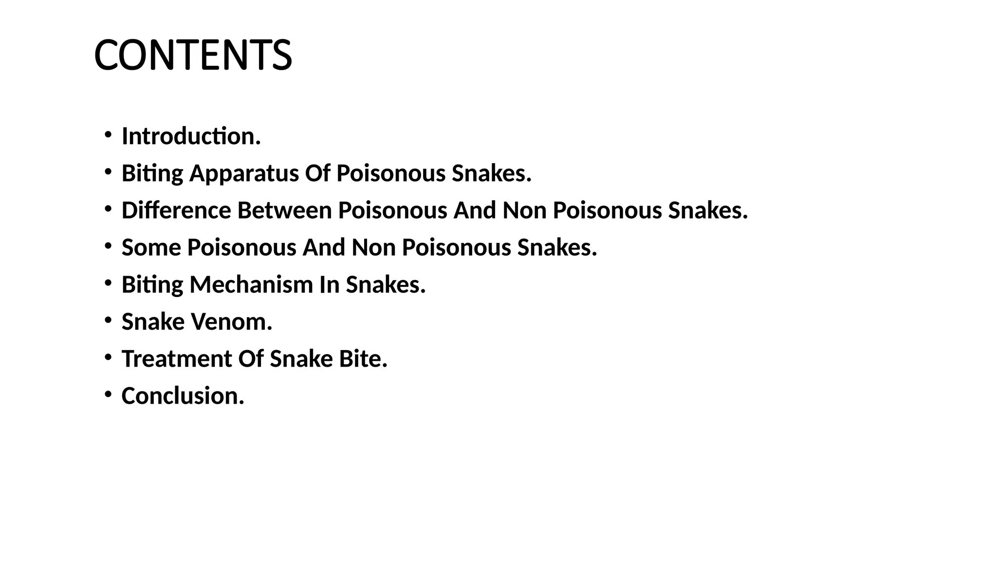 Poison Apparatus and biting Mechanism of snakes.pptx