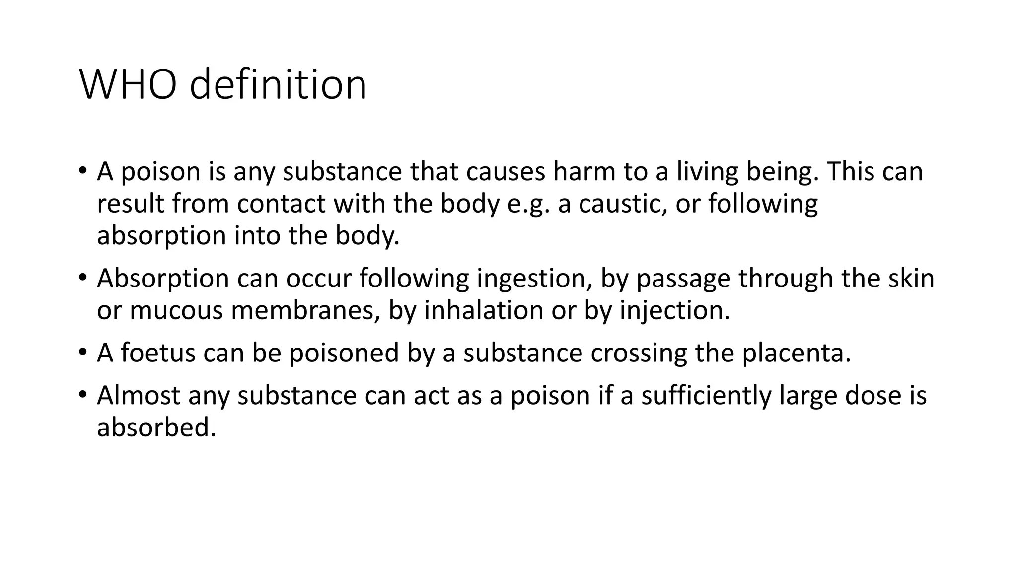 Poison control center BY DR TAYYABA..... | PPTX