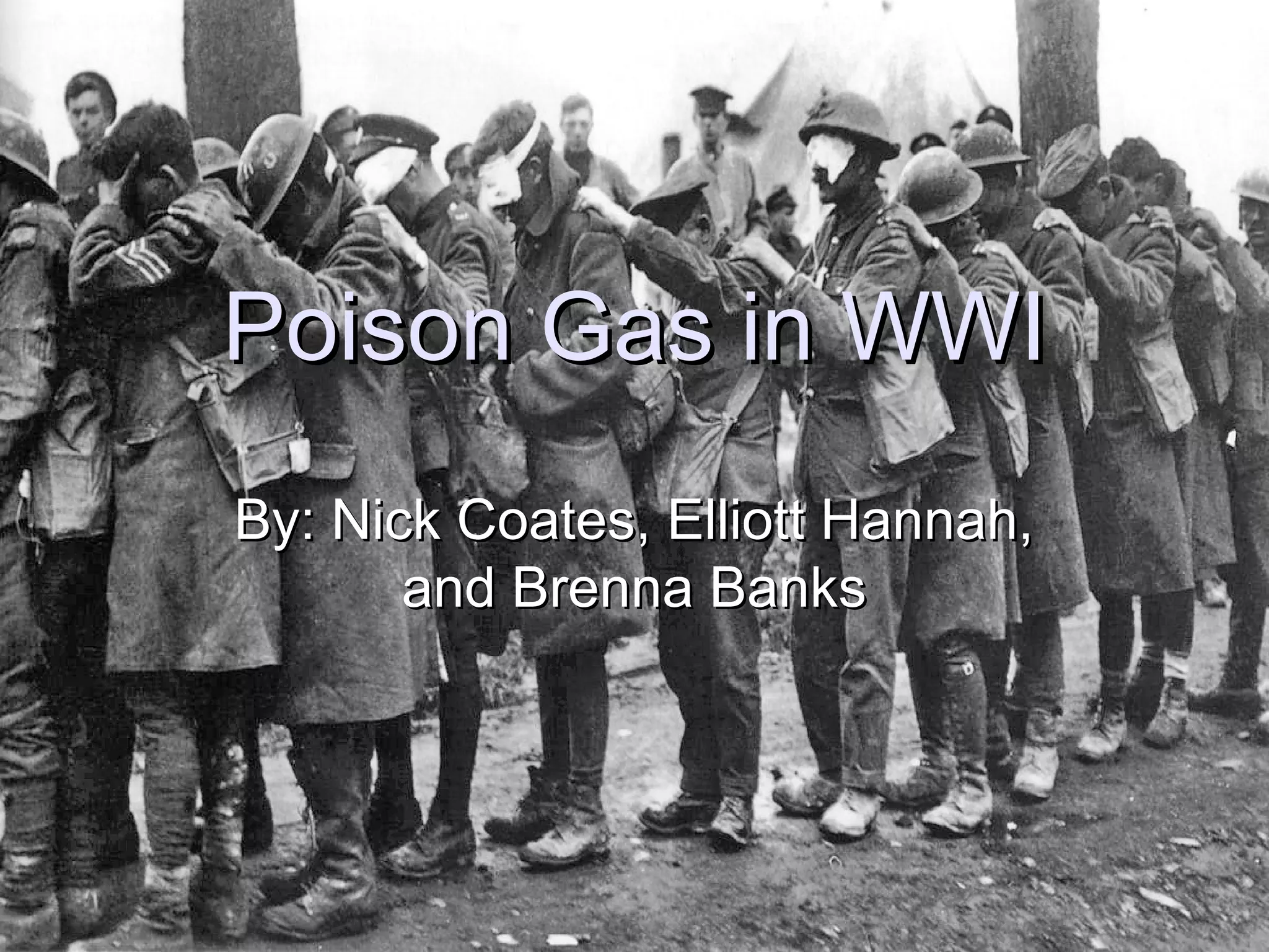 Poison gas in wwi | PPT