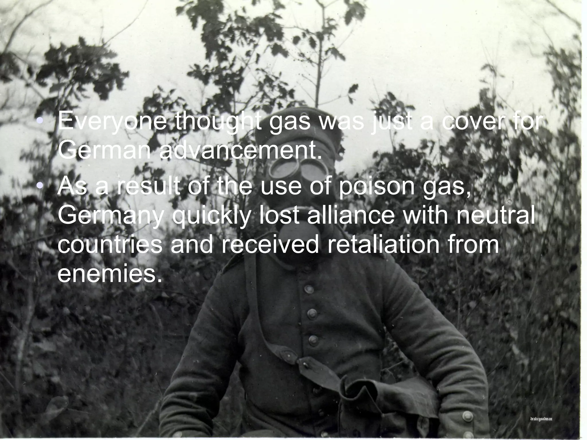 Poison gas in wwi | PPT