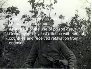 Poison gas in wwi | PPT