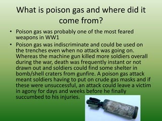 Poison gas litc | PPTX