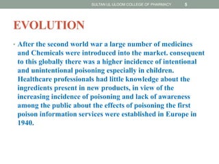 Poison information centre | PPTX