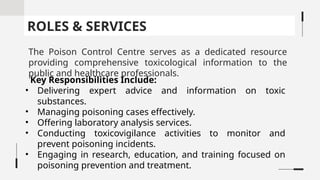 PRESENTATION ON POISON INFORMATION CENTRE.pptx
