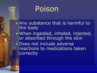 Poisoning | PPT