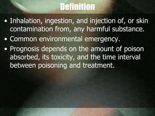 Poisoning | PPTX
