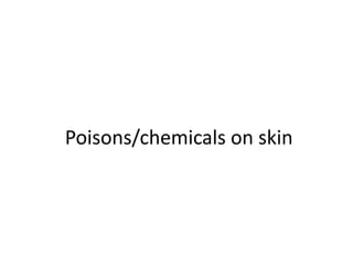 Poisoning | PPT