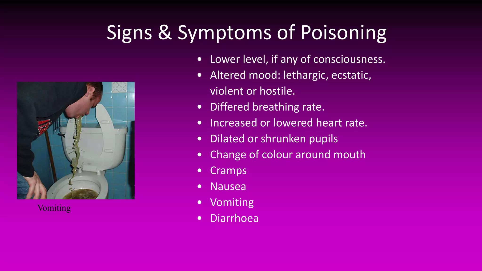 Poisoning | PPTX