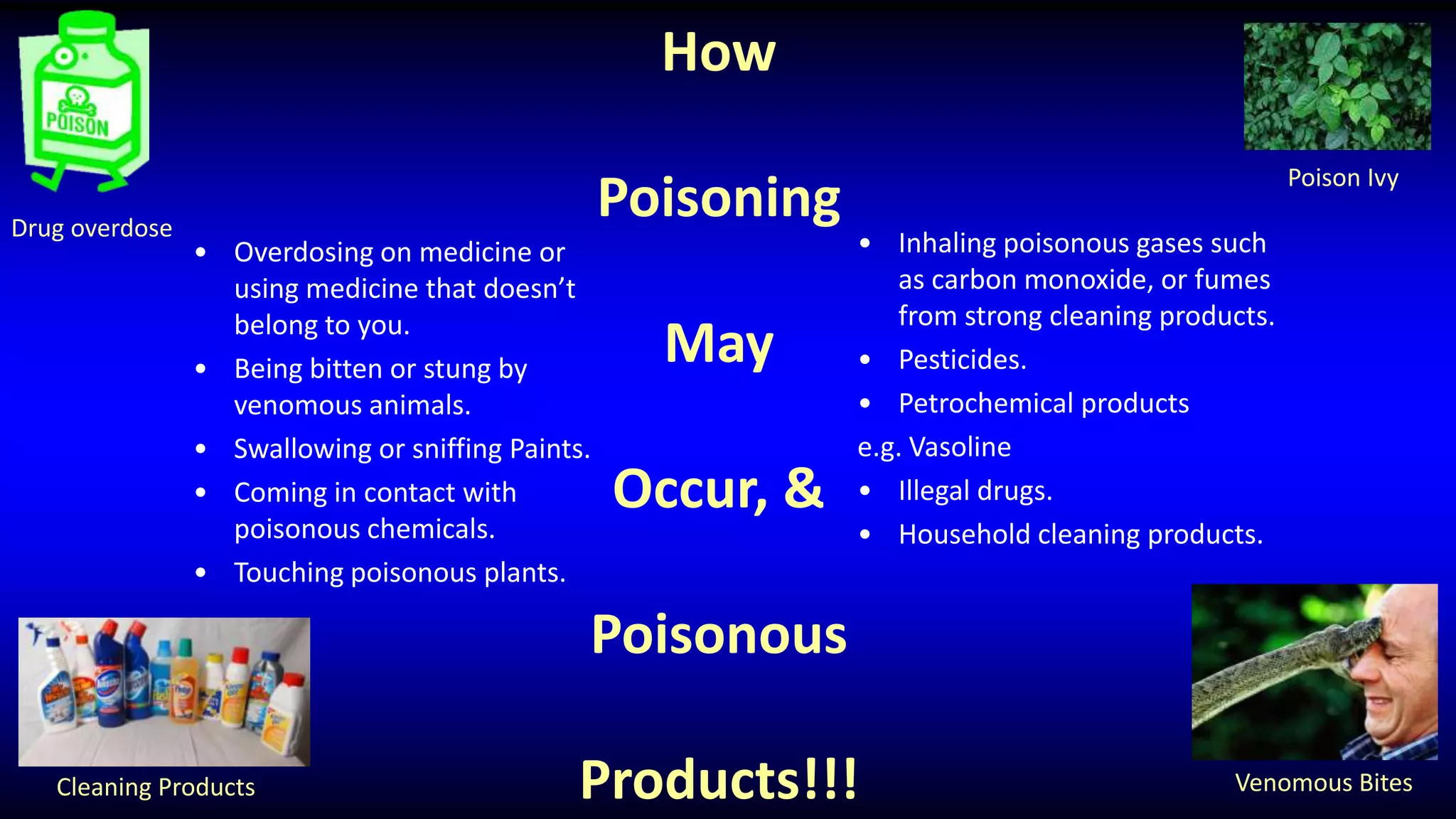 Poisoning | PPTX