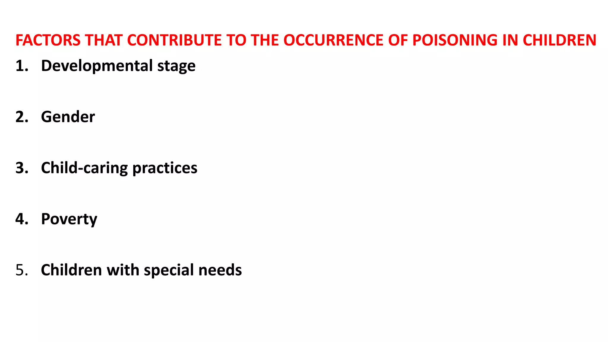 Poisoning | PPTX