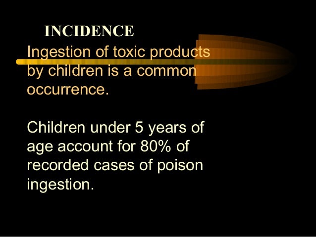 Poisoning in children – DR. TRYNAADH