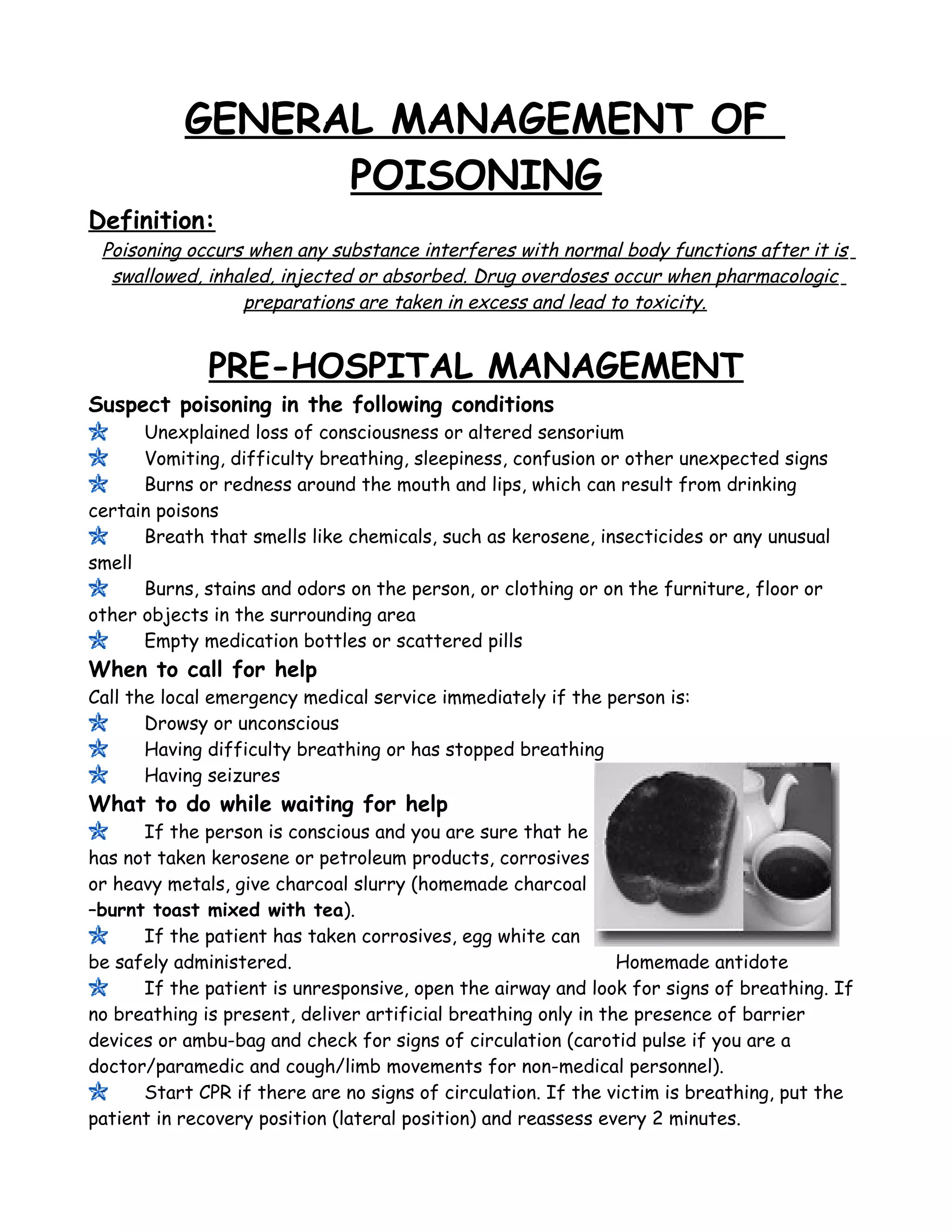 Poisoning | ODT