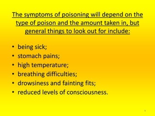 Poisoning | PPTX