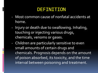 Poisoning | PPTX