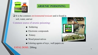 Poisoning | PPTX