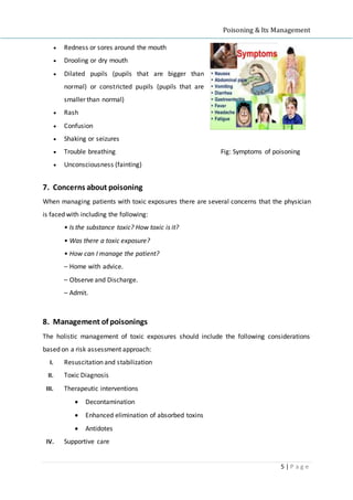 Poisoning | DOCX