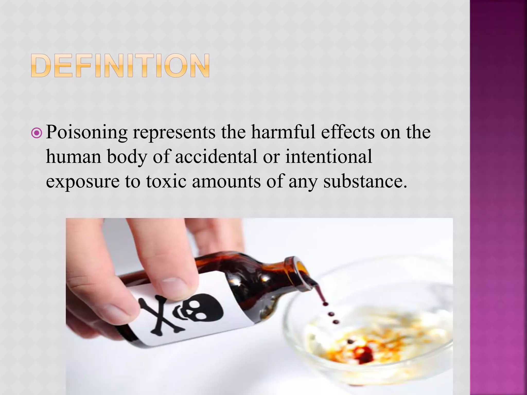 Poisoning | PPTX