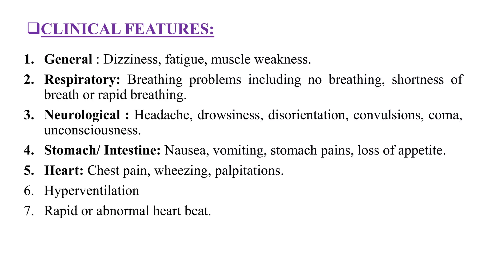 Poisoning | PPTX