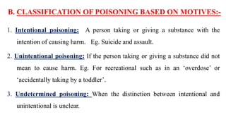 Poisoning | PPTX
