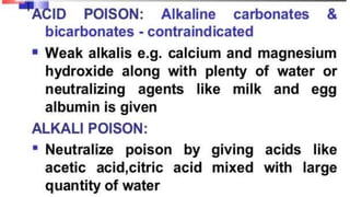 Poisoning | PPTX