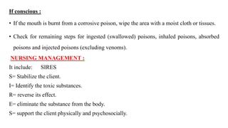Poisoning | PPTX