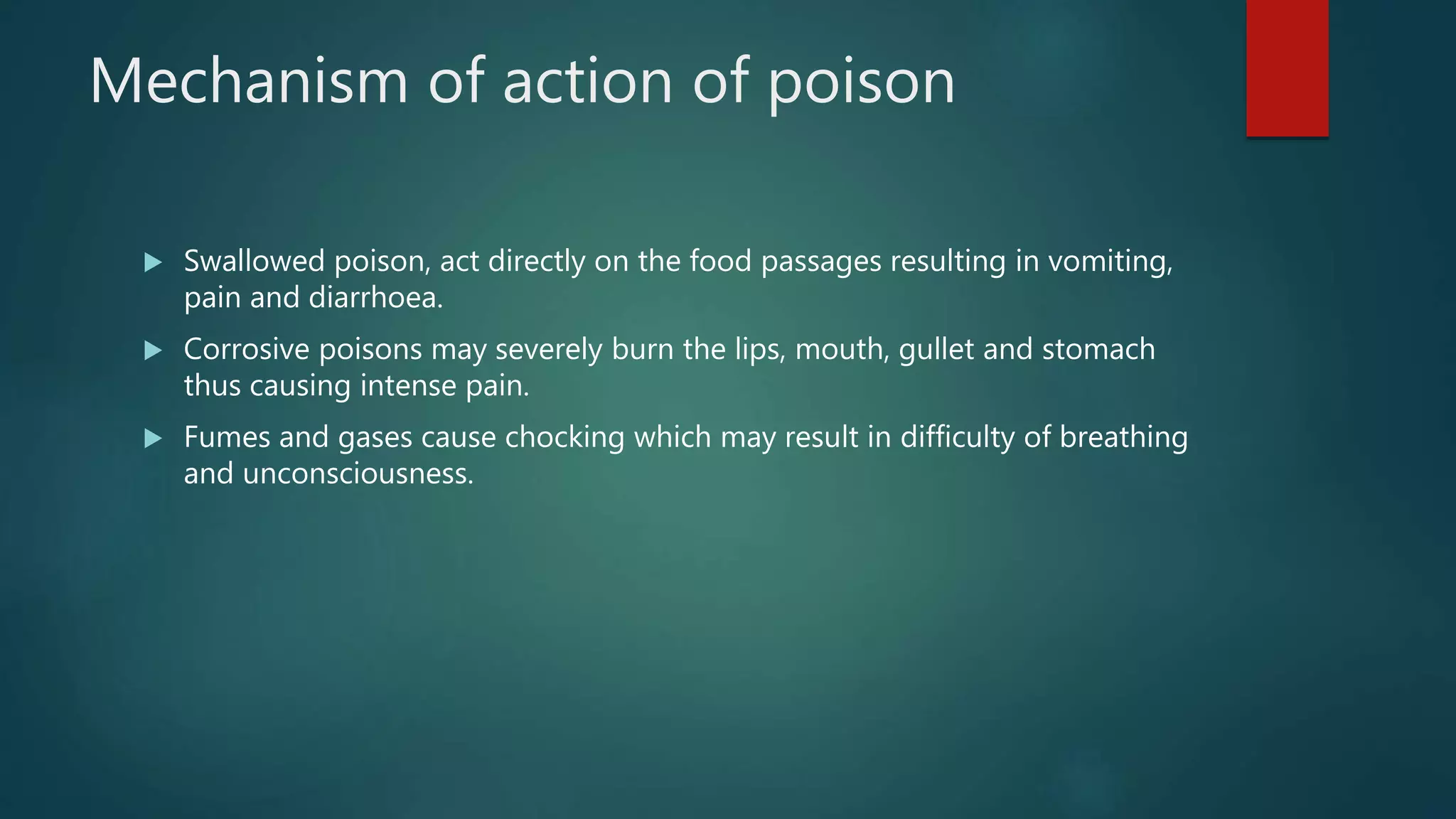 Poisoning | PPT