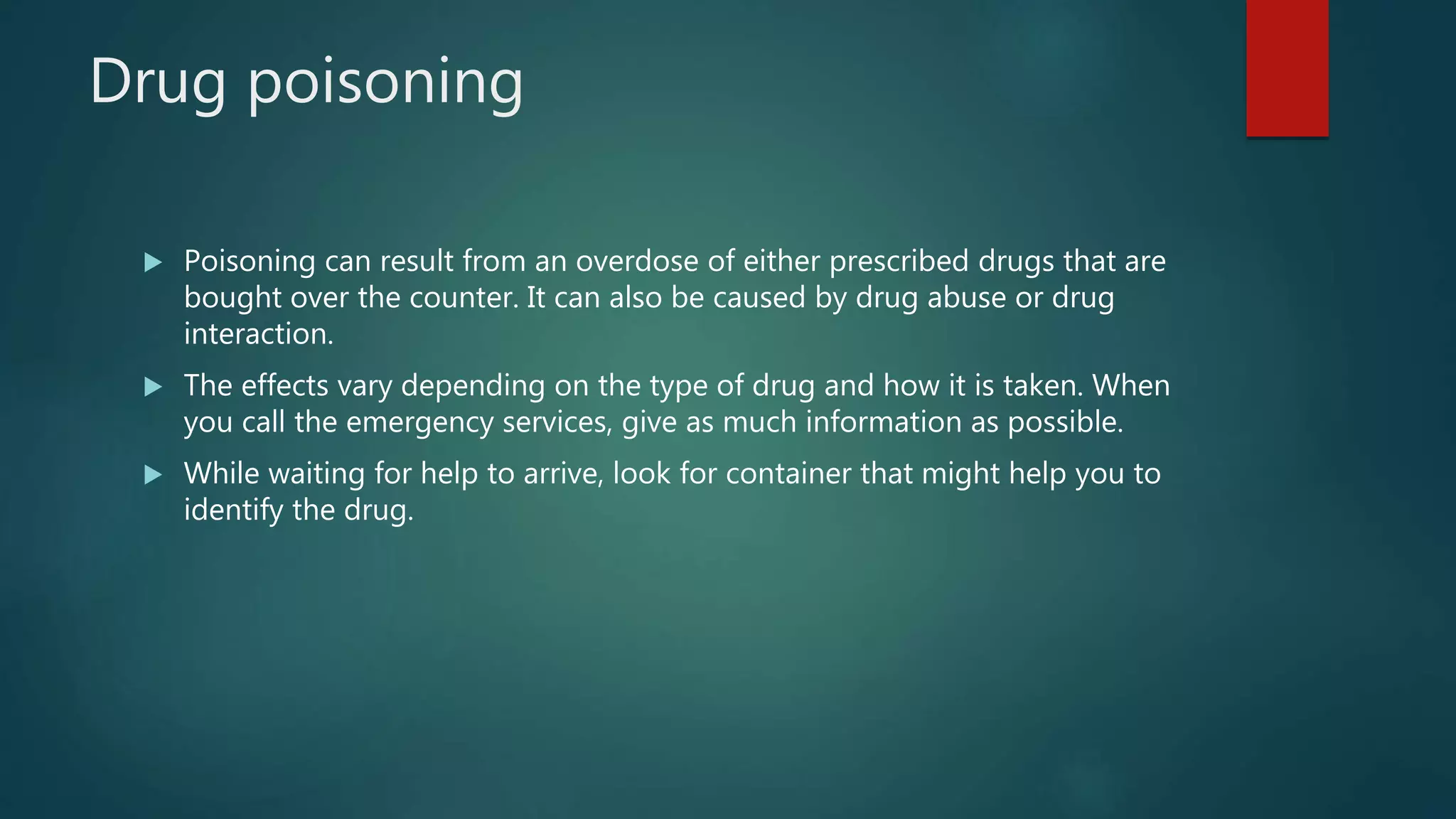 Poisoning | PPT