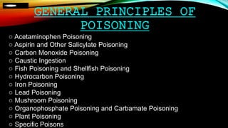 Poisoning | PPTX