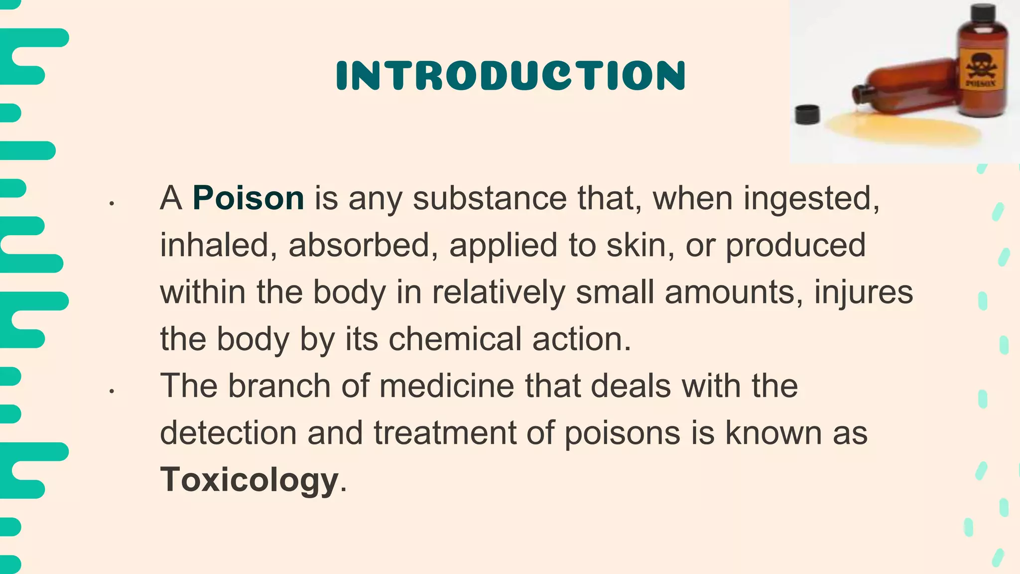 Poisoning | PPTX