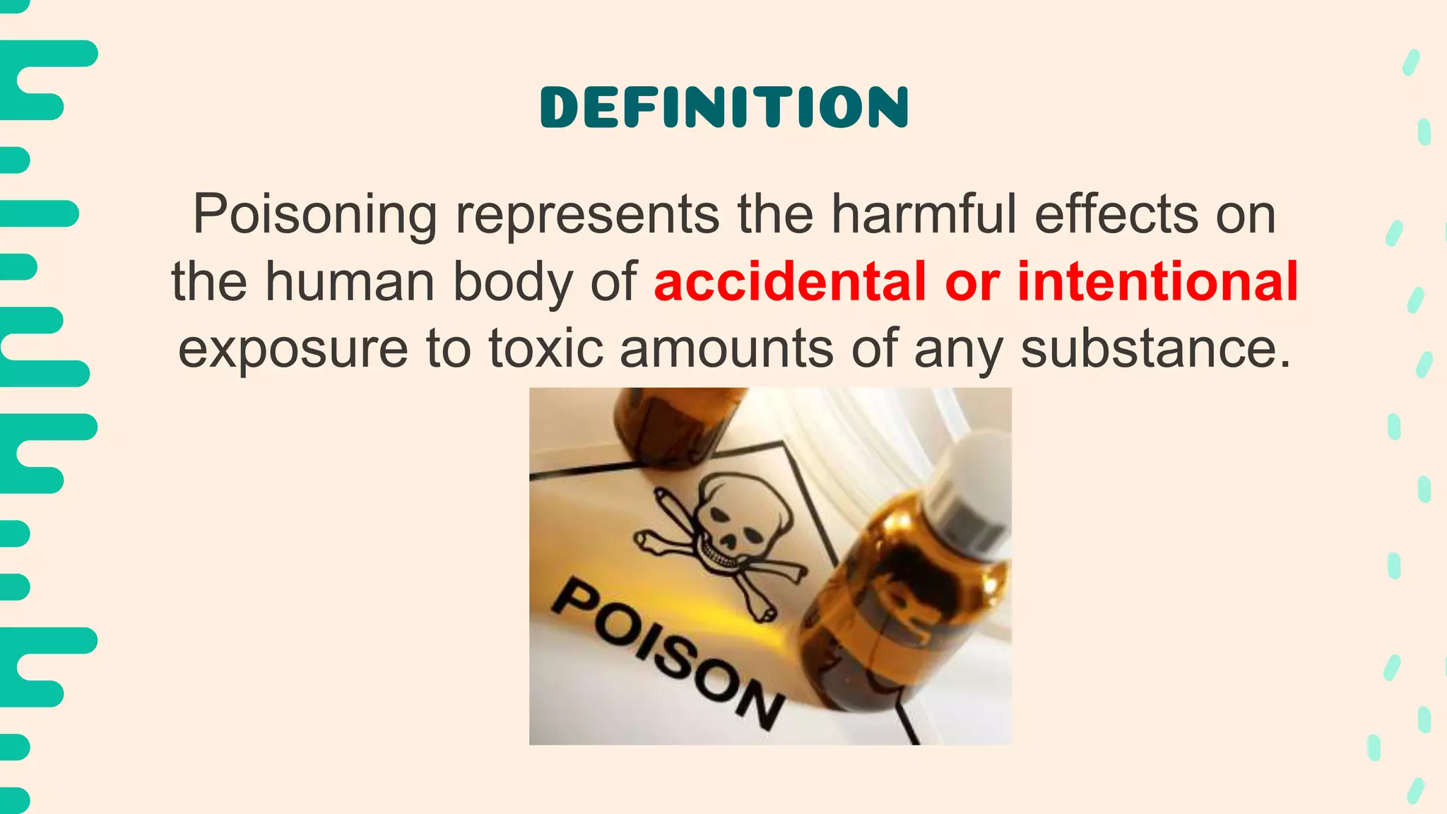 Poisoning | PPTX