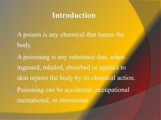 Poisoning | PPT
