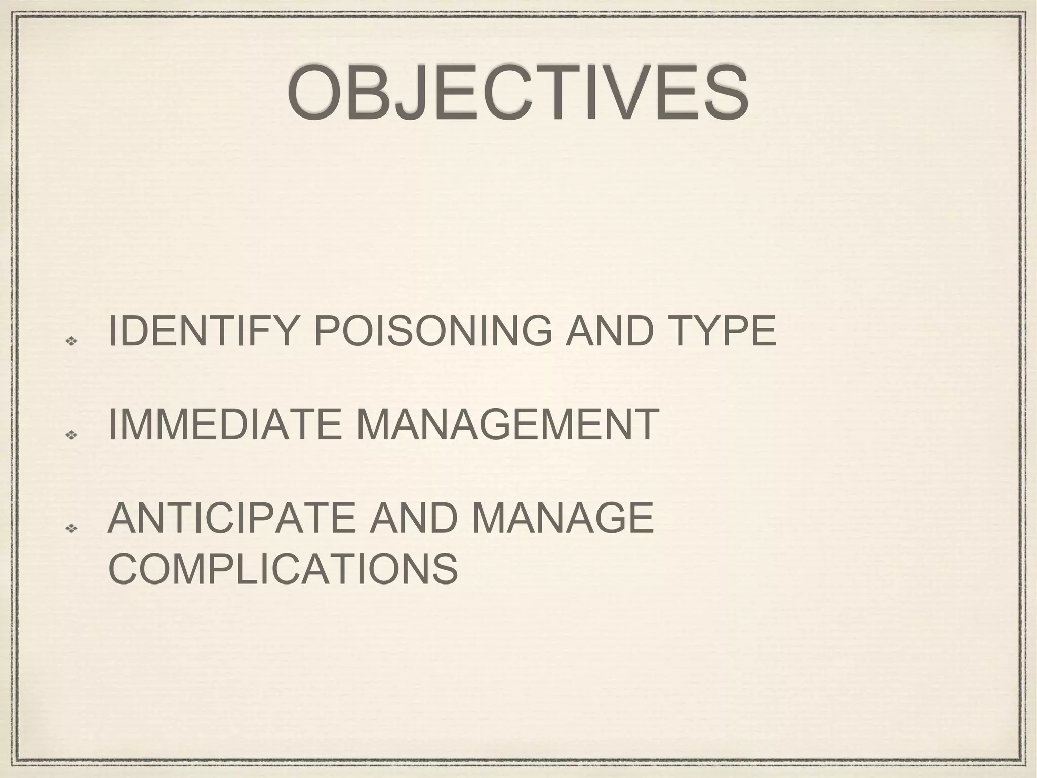 Organophosphate Poisoning | PPTX