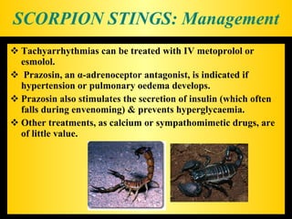 Poisoning Bites Stings Lec. | PPT