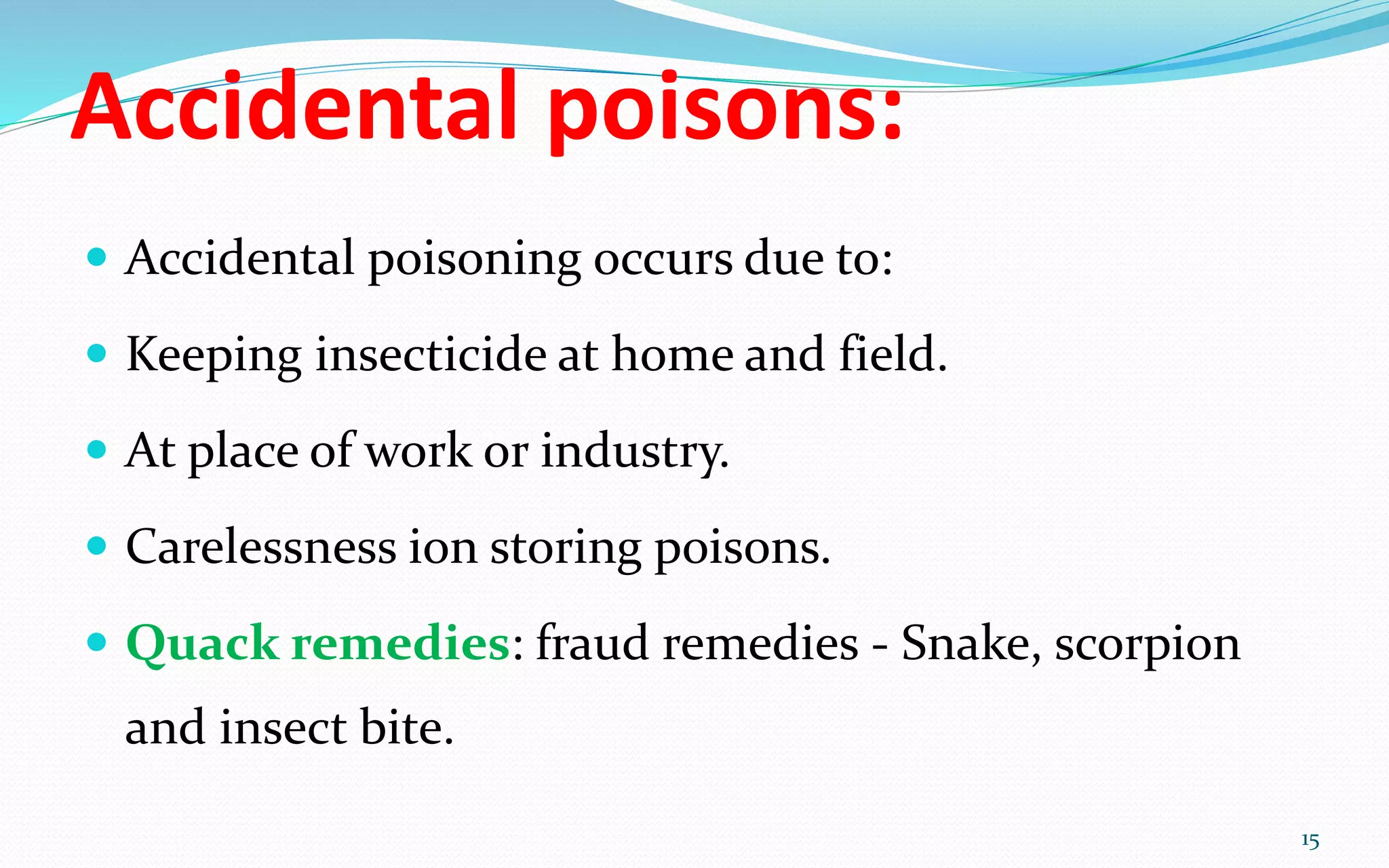 Pharmacotherapy of Toxicology & Heavy metal poisoning | PPTX