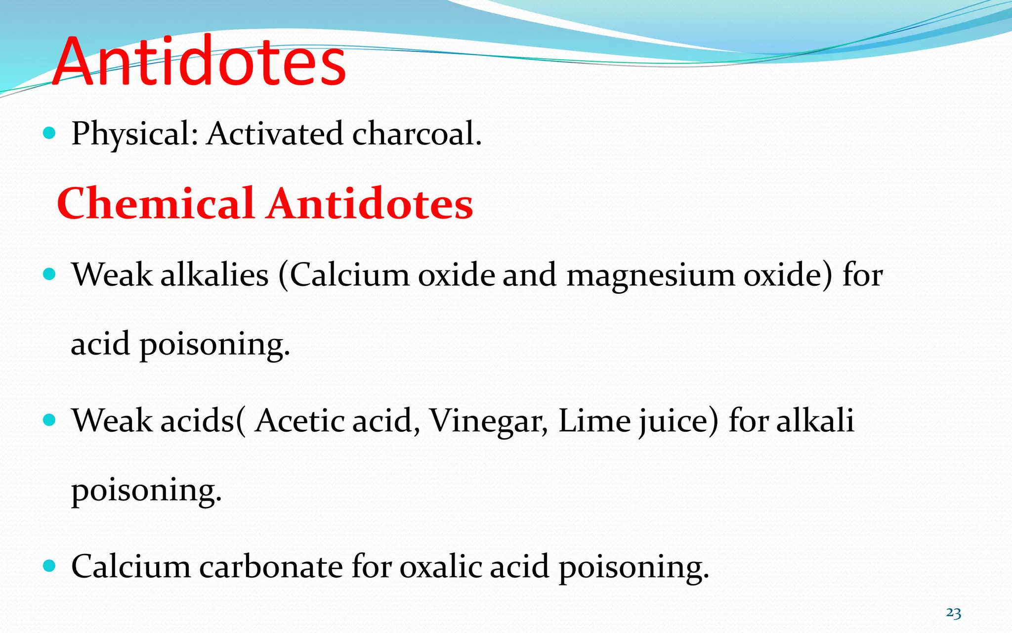 Pharmacotherapy of Toxicology & Heavy metal poisoning | PPTX
