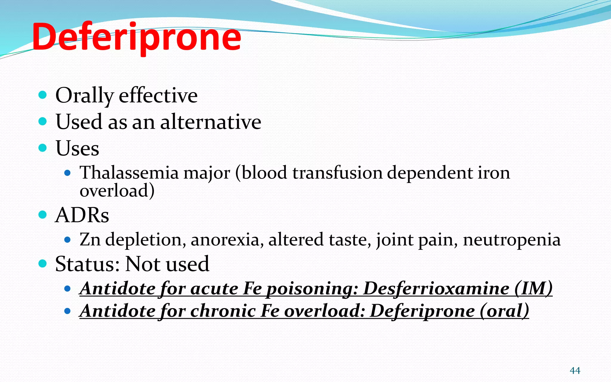 Pharmacotherapy of Toxicology & Heavy metal poisoning | PPTX