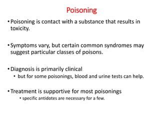 Poisoning for classppt | PPTX