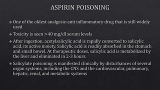 Poisoning in children | PPTX