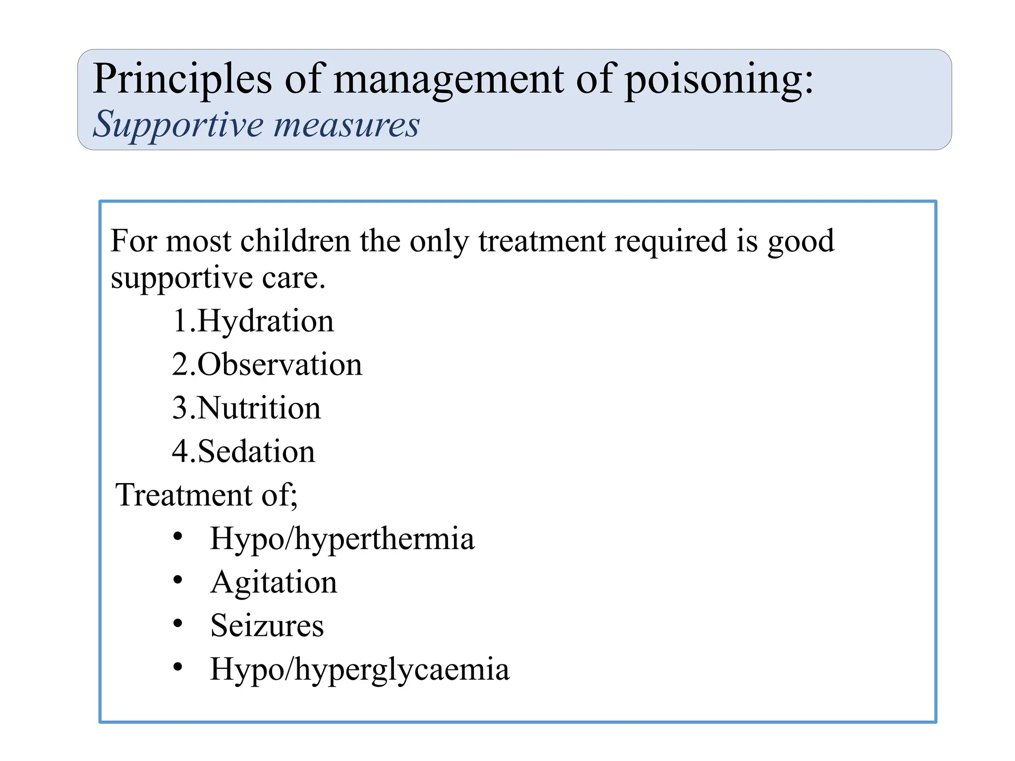 Poisoning in children, all different types of poisoning pptx | PPTX