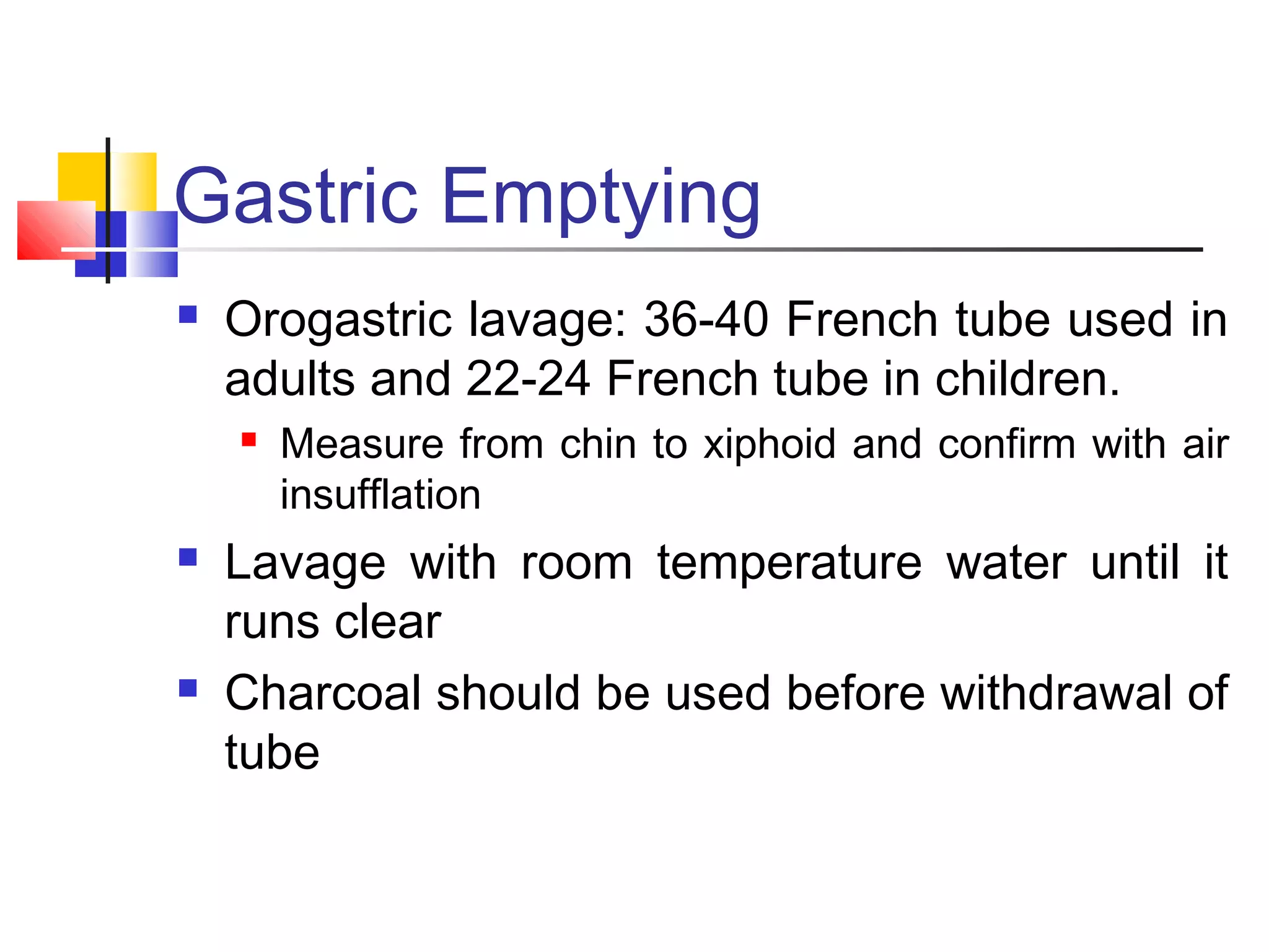 Poisoning & its management | PPT