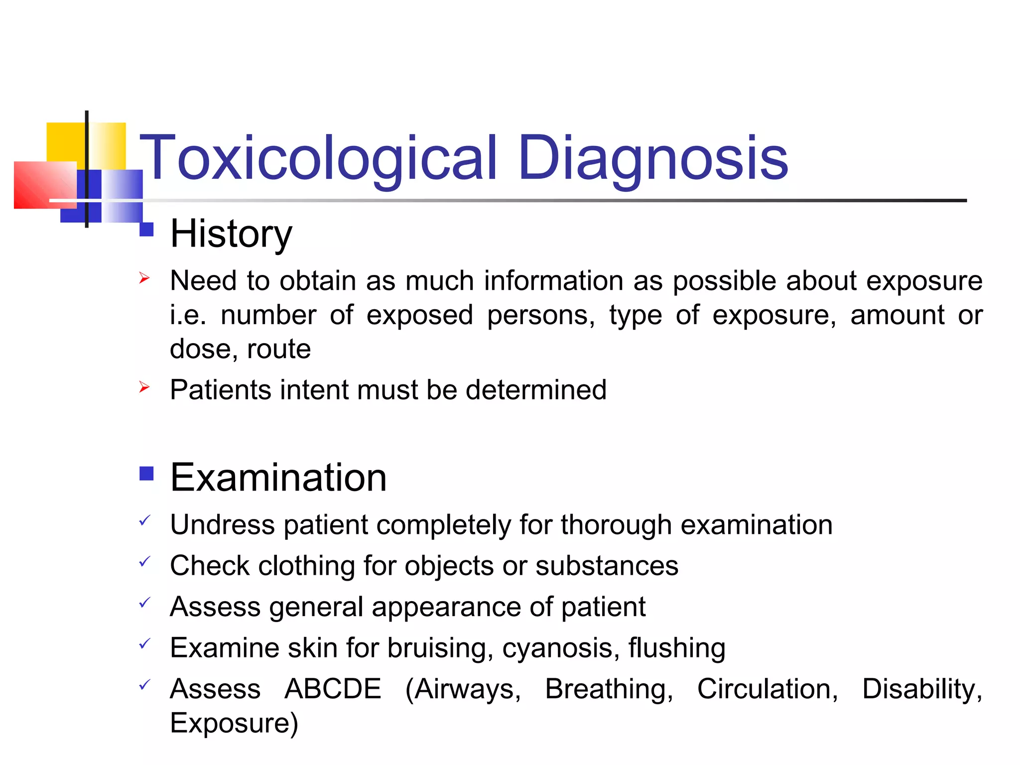 Poisoning & its management | PPT
