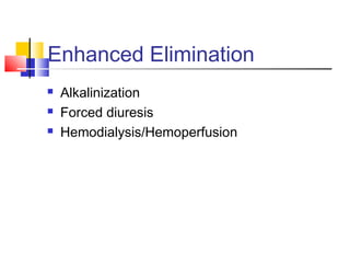 Poisoning & its management | PPT